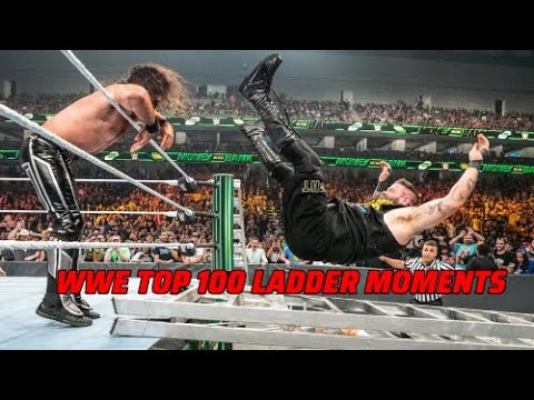 WWE TOP 100 LADDER MOMENTS PART 5 - YouTube