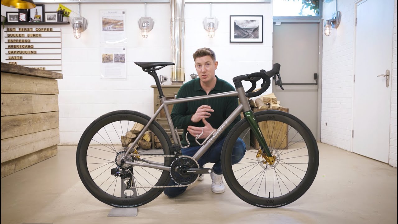 New bike day! Co-founder David Clow talks through this bespoke titanium ...