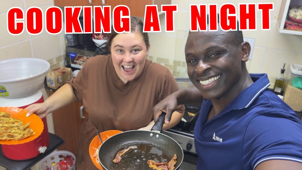 COOKING LATE NIGHT SUPPER WITH SYLVIA AND KOREE BICHANGA IN AFRICA ...