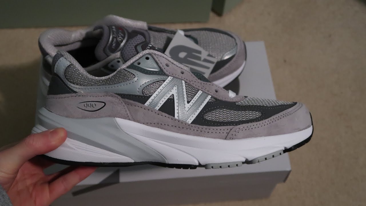 NEW BALANCE 990V6 SNEAKER UNBOXING - YouTube
