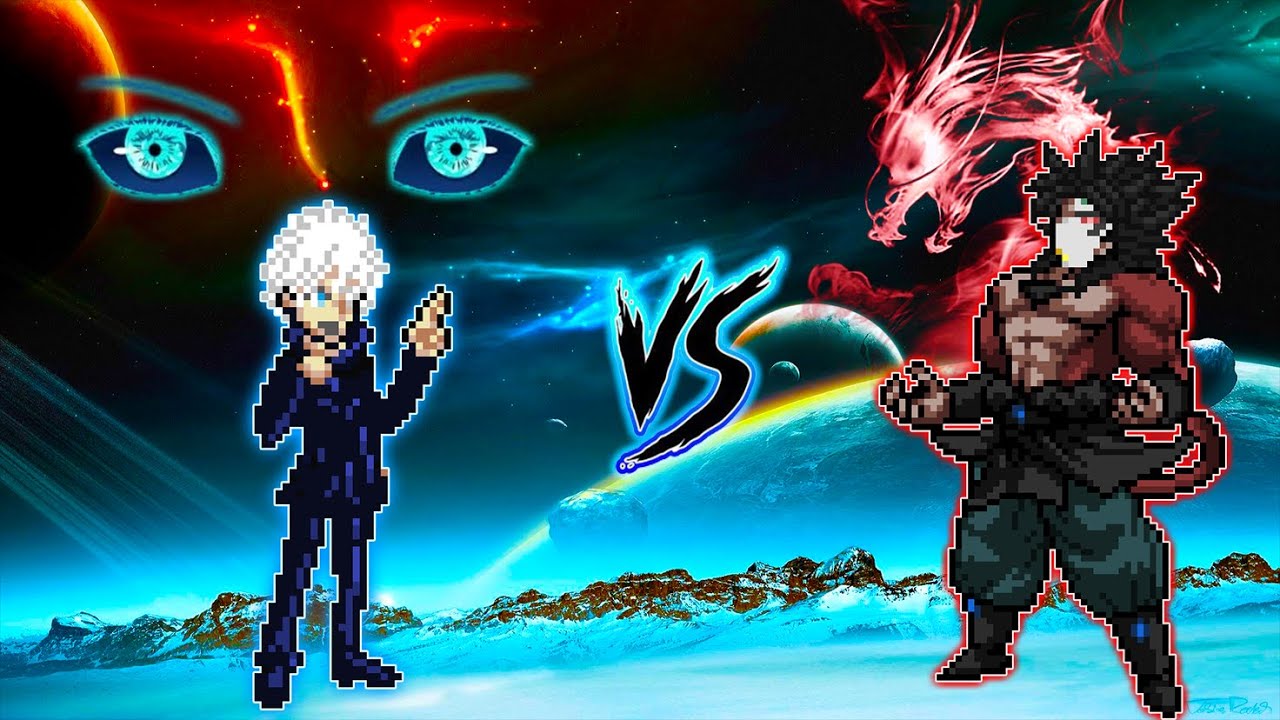 ⚔GOJO SIX EYES VS PRIME DARK BROLY IN JUMP FORCE MUGEN - YouTube