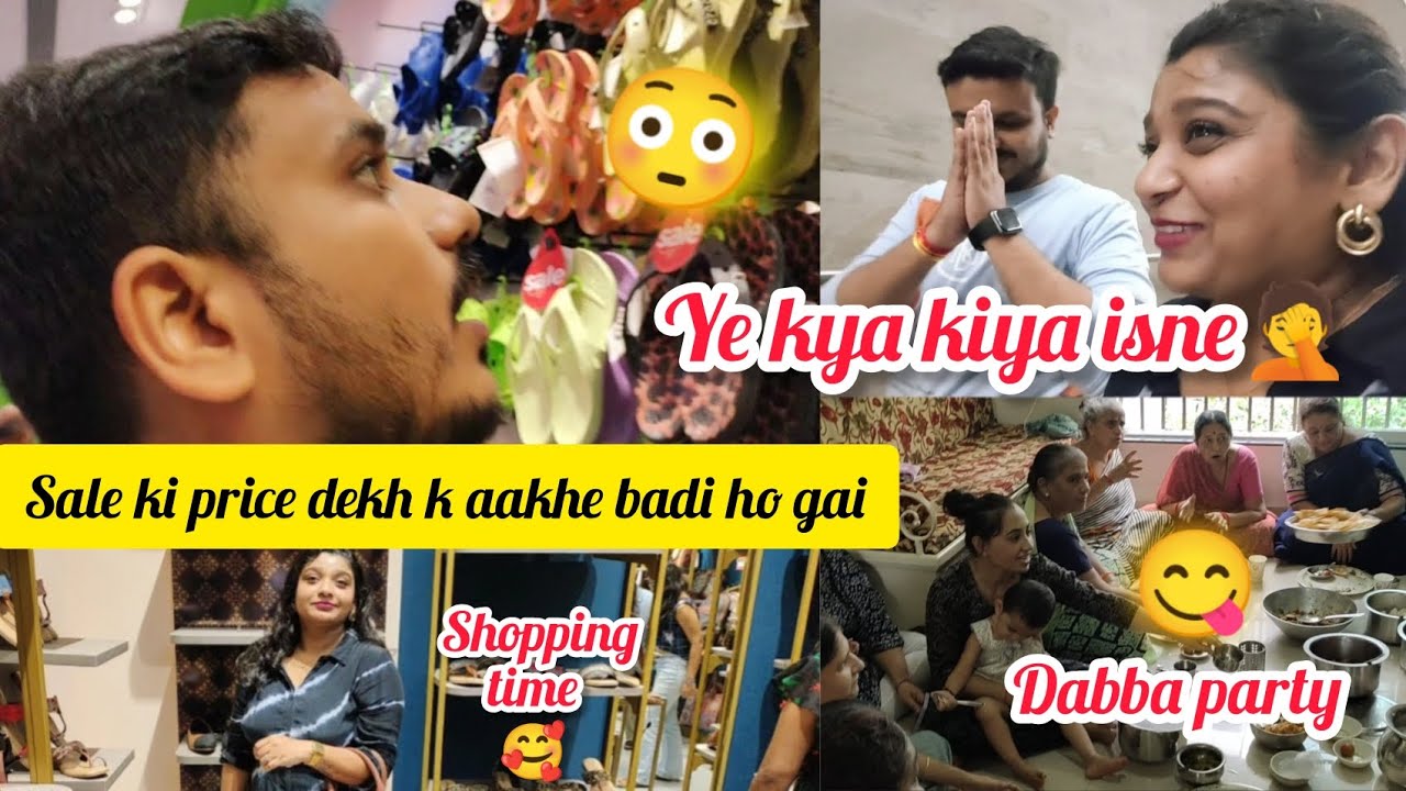 Ye kya kiya isne🤦 |sale ki price dekh aakhe badi ho gai |enjoy alot in ...