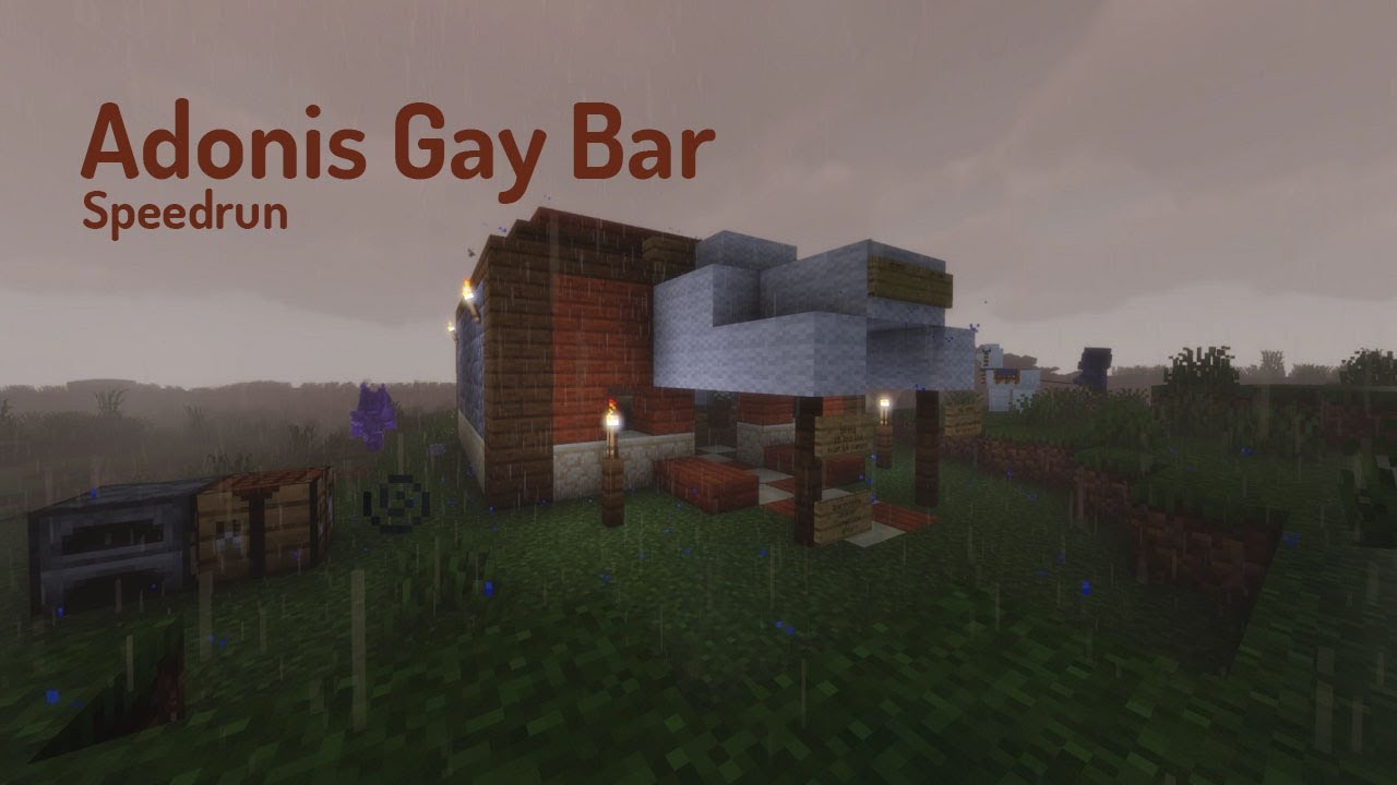 adonis gay bar speedrun - YouTube