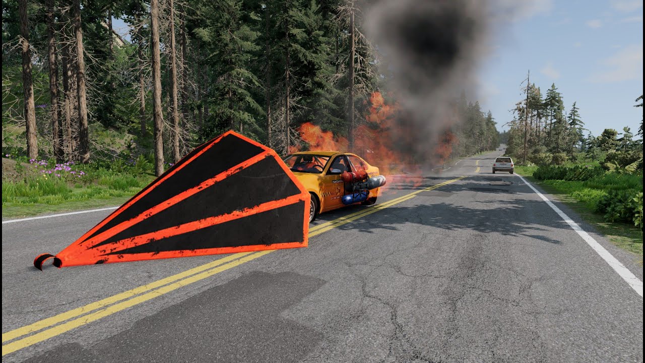 Police Chase In BEAMNG DRIVE 100 SUBSCRIBER SPECIAL - YouTube