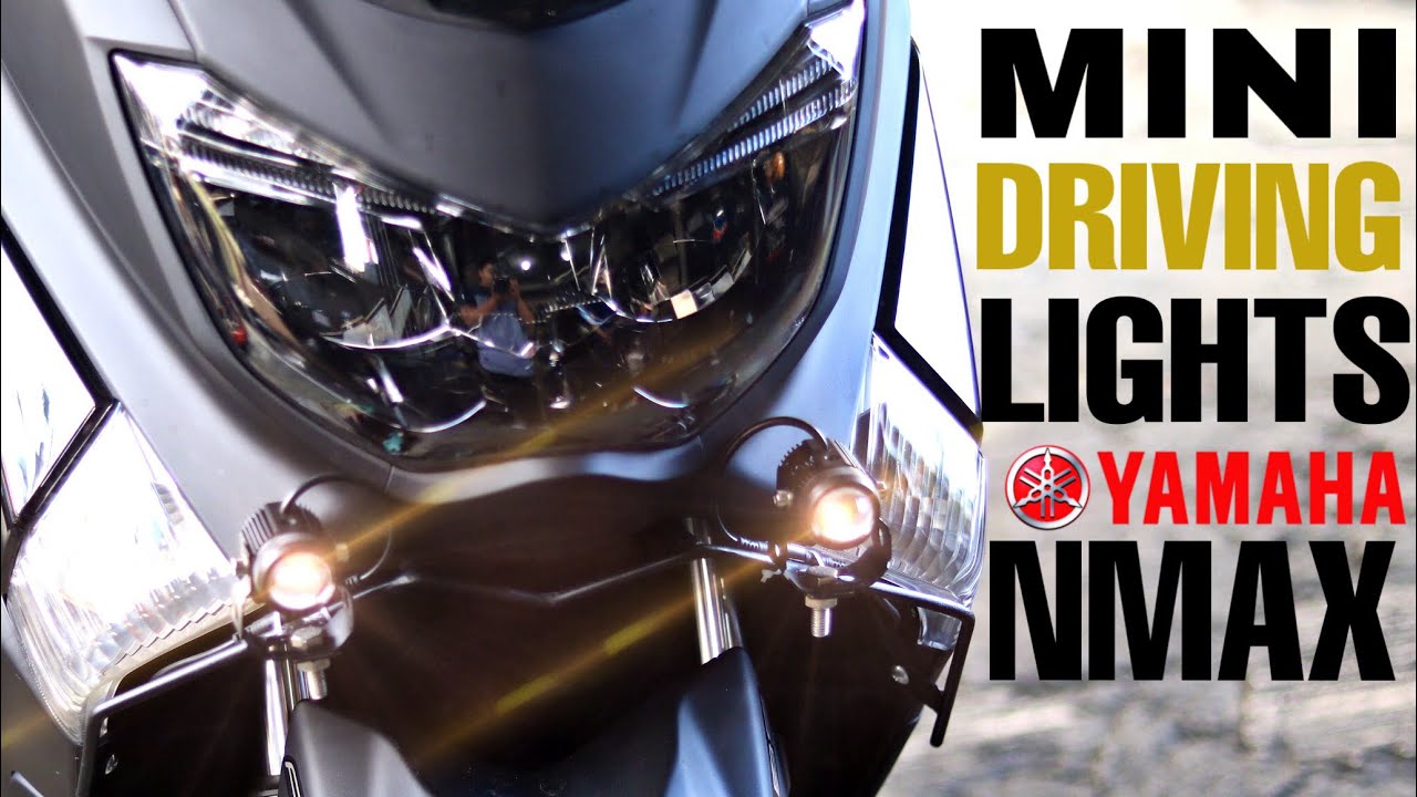 MINI DRIVING LIGHTS, VOLT METER AND FRONT FENDER INSTALLED | YAMAHA ...