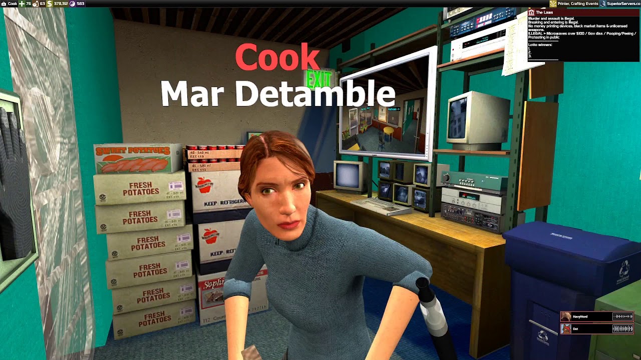 The Food Place Restaurant (Gmod RP) - YouTube