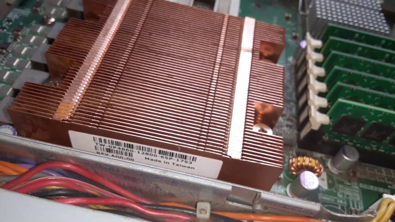 Dell PowerEdge sc1425 | A Look Inside The Machine - YouTube