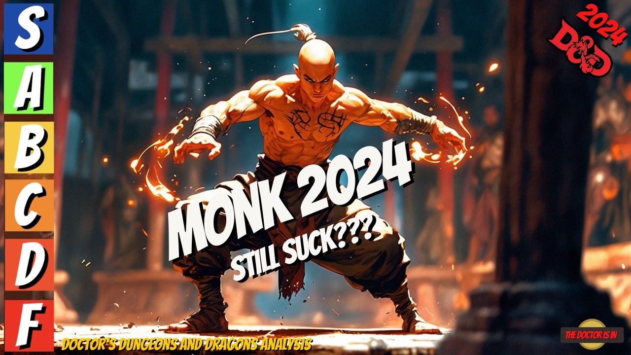 The New 2024 #dnd Monk Buff or Nerf Lets Review - YouTube
