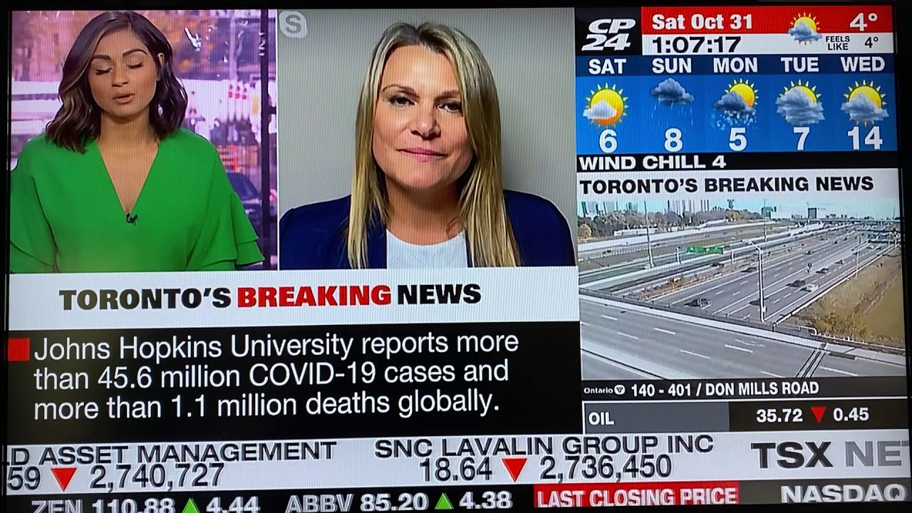 MLPAO Michelle Hoad CP24 Oct 31, 2020 - YouTube