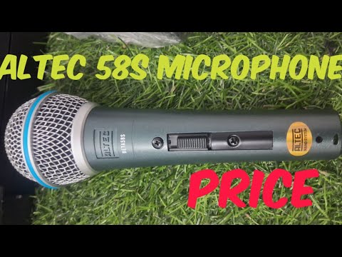 Altec Beta 58s Microphone unboxing and review😍 #altec#mic#beta58s - YouTube