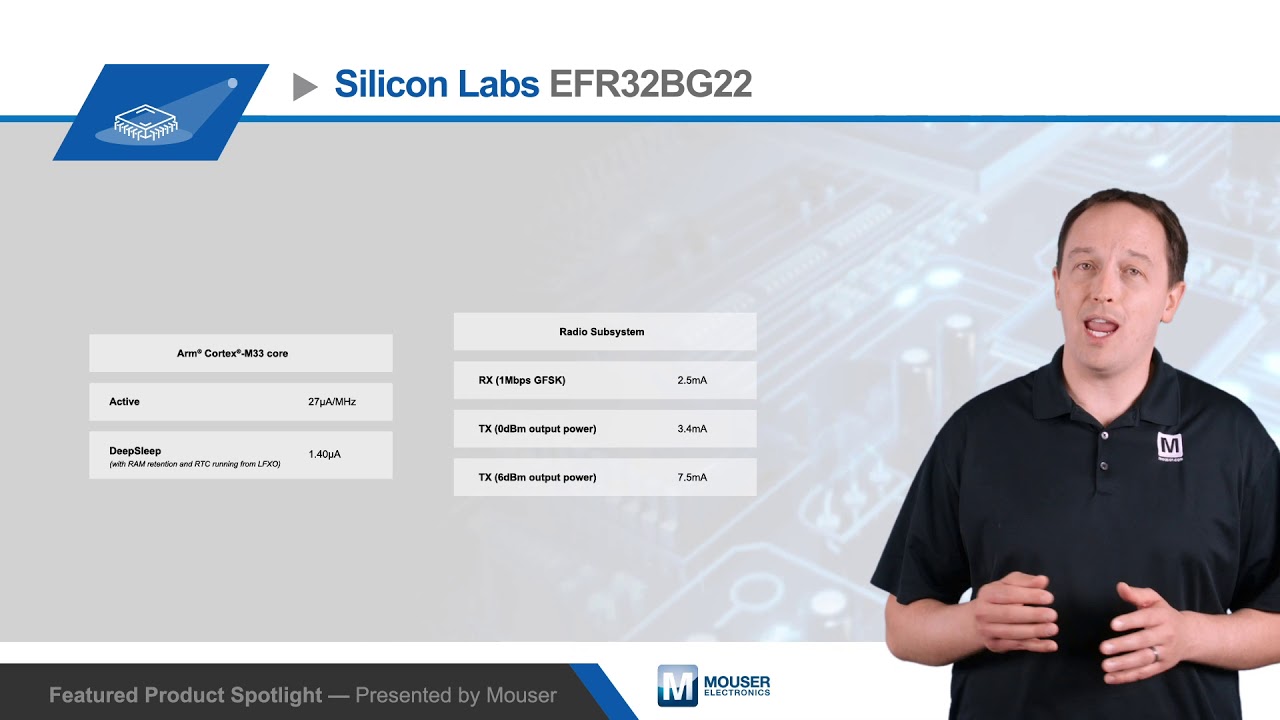 Silicon Labs EFR32BG22 BLUETOOTH® 5.2 SoCs — Featured Product Spotlight ...