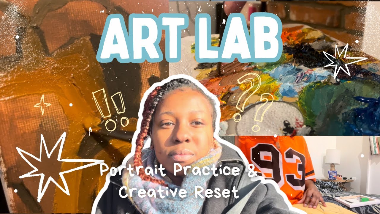 ART LAB: Portrait Practice & Creative Reset - YouTube