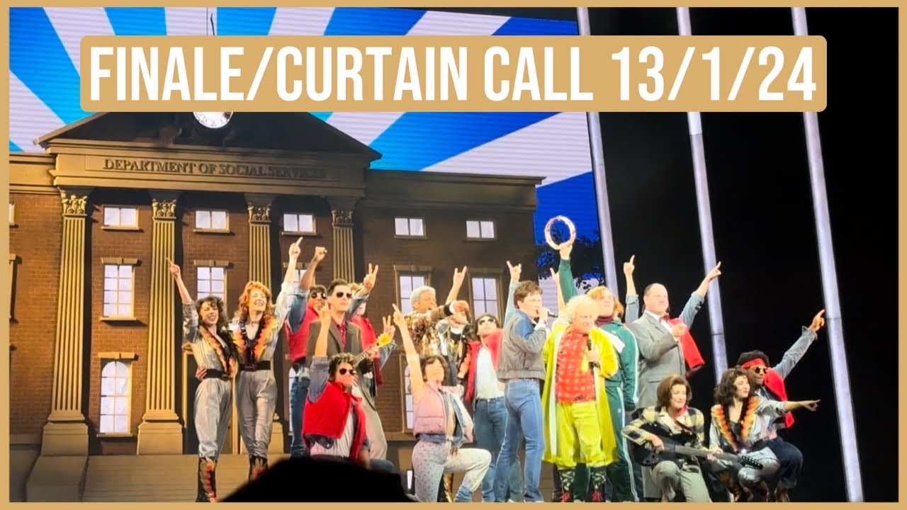 Back to the Future the Musical - Finale/Curtain Call - 13/1/24 [Matinee ...