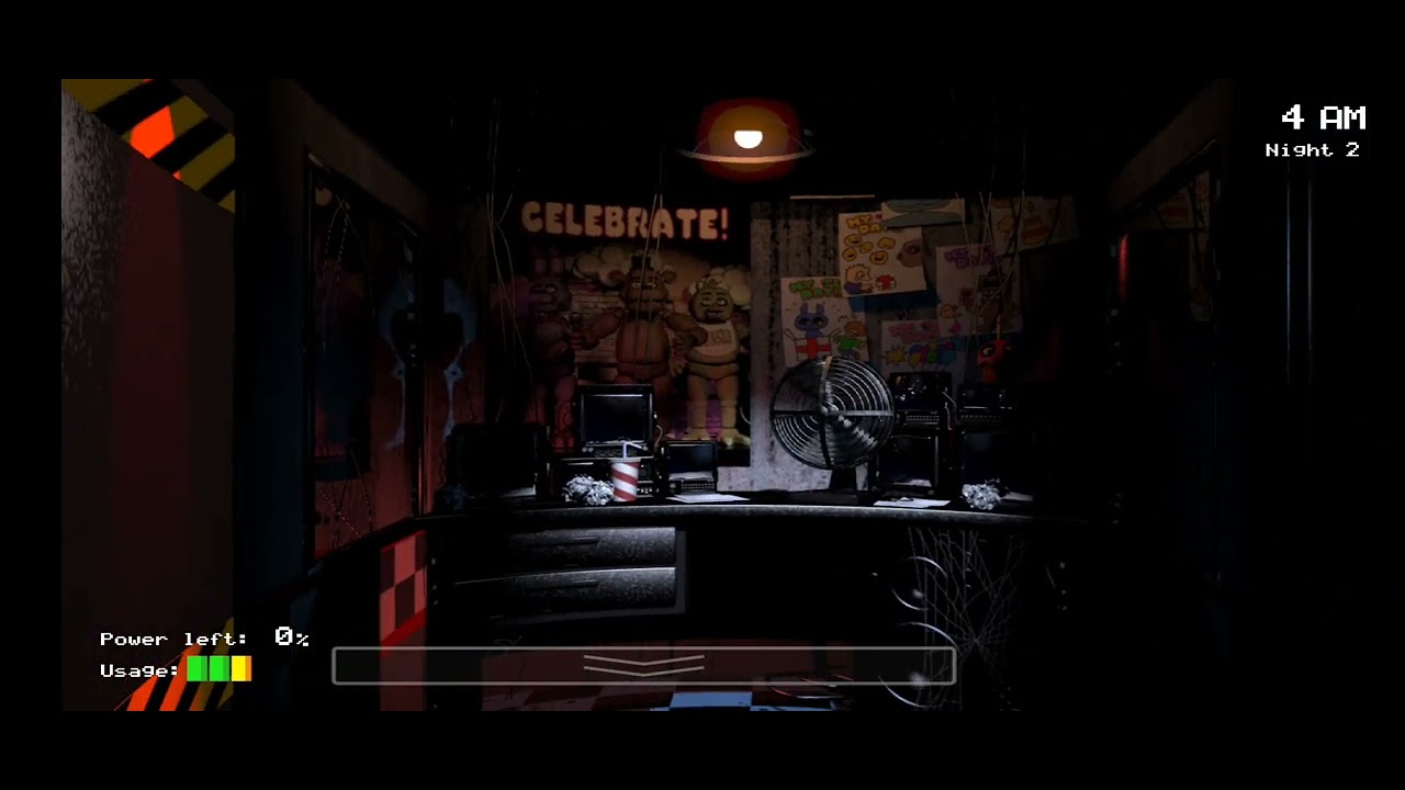 running out of power (Freddy jumpscare) - YouTube