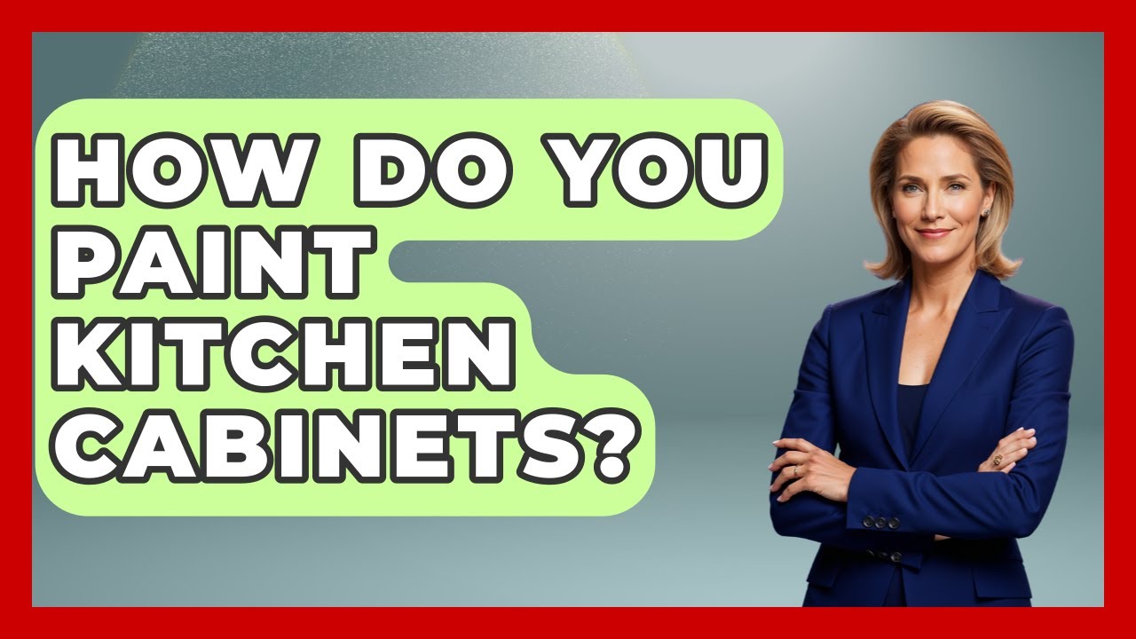 How Do You Paint Kitchen Cabinets? - Style Your Decor - YouTube