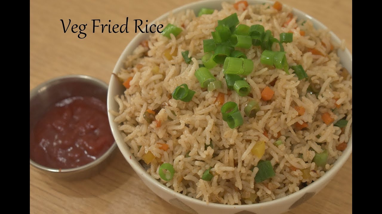 Veg Fried Rice | Vegetable fried rice recipe - YouTube