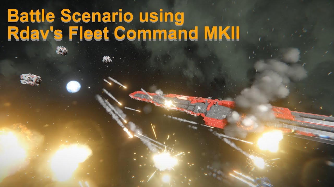 How to set up a Battle Scenario using Rdav's Fleet Command in space ...