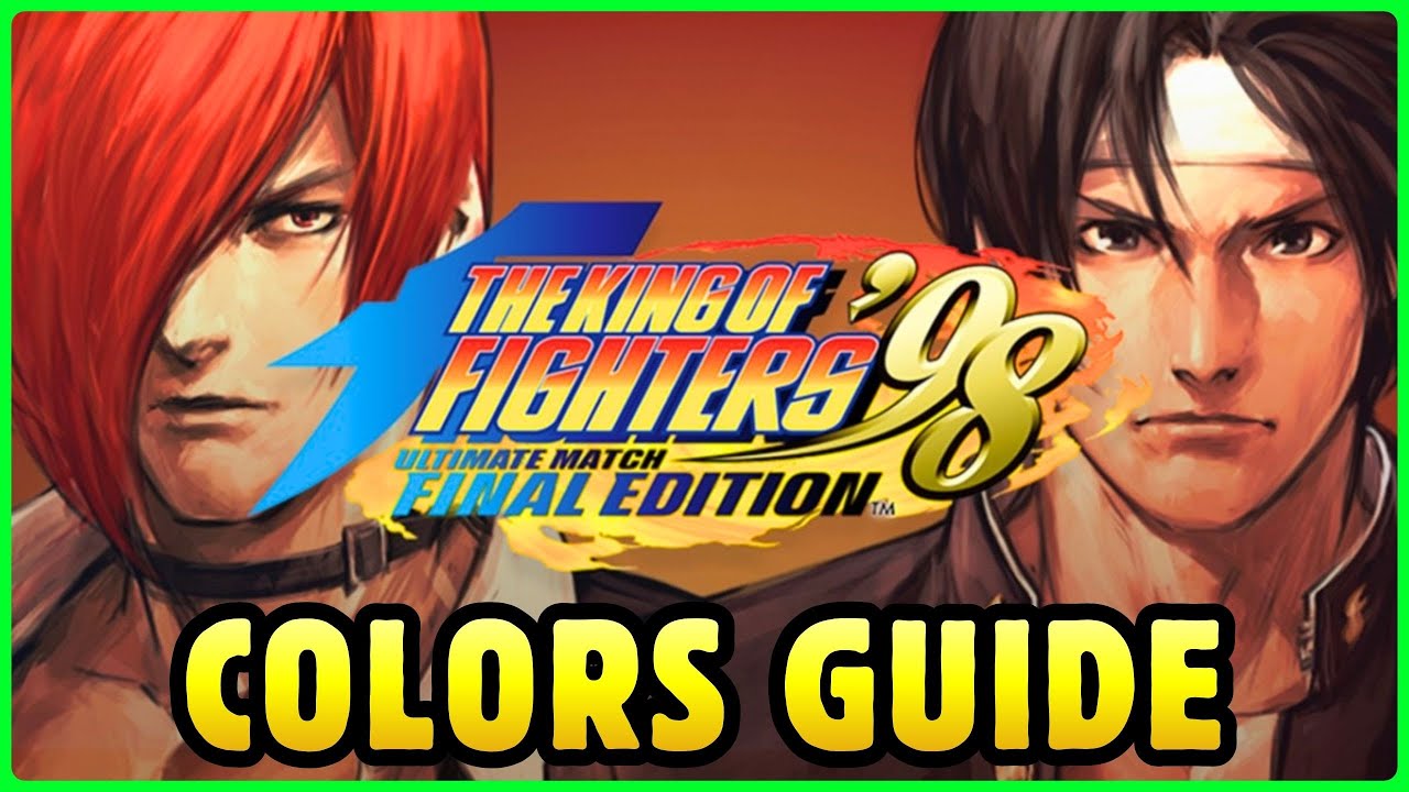 KOF '98 UM FE - Guia de Todas as Cores e Personagens Secretos (KOF '98 ...