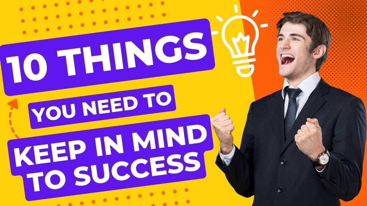 What does a person need to succeed besides hard work? |10 things you ...