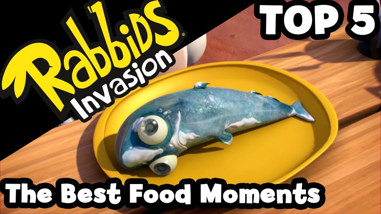 Rabbids Invasion - The Best Food Moments - YouTube