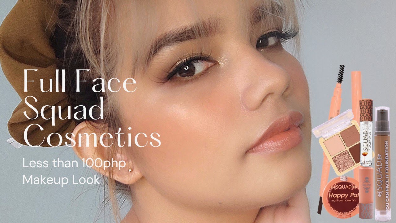 SQUAD COSMETICS: SIMPLE MAKEUP TUTORIAL (Philippines) - YouTube