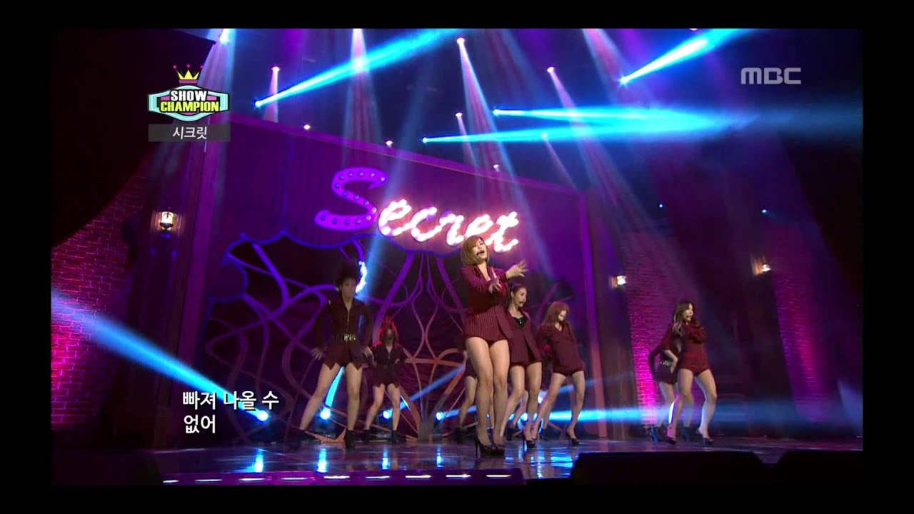 SECRET - POISON, 시크릿 - 포이즌, Show Champion 20121002 - YouTube