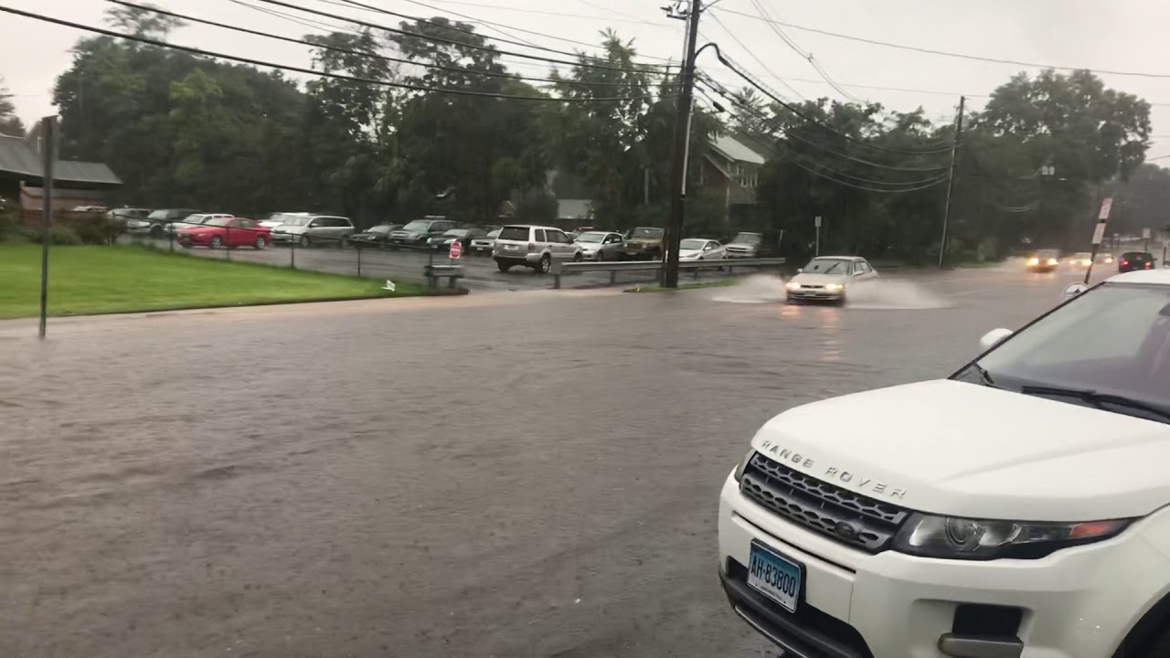 Fitch Street Norwalk, CT Flooding September 25, 2018 - YouTube
