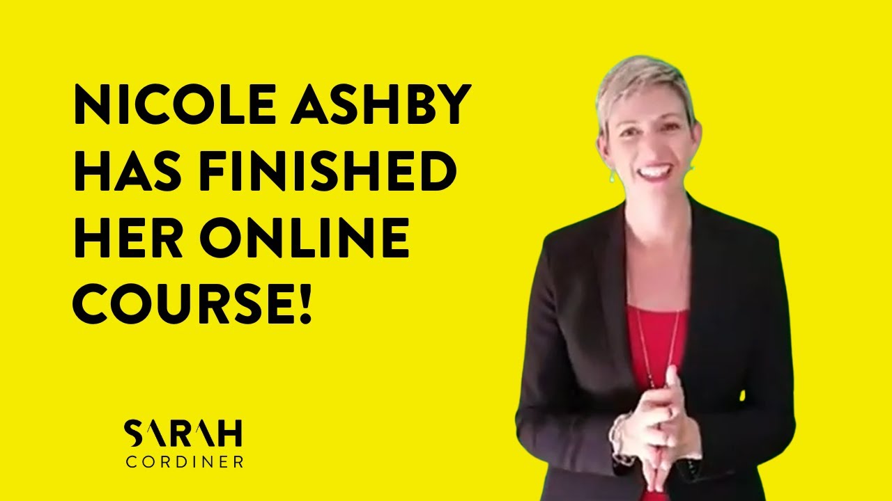 Nicole Ashby has finished her online course! - YouTube