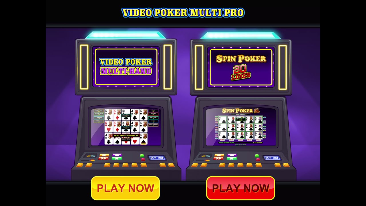 Video Poker Multi Pro - Lobby - YouTube