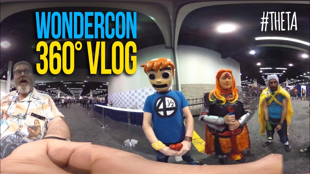 Wondercon 360° Vlog - 2015 - First 360° Cosplay video on YouTube - YouTube