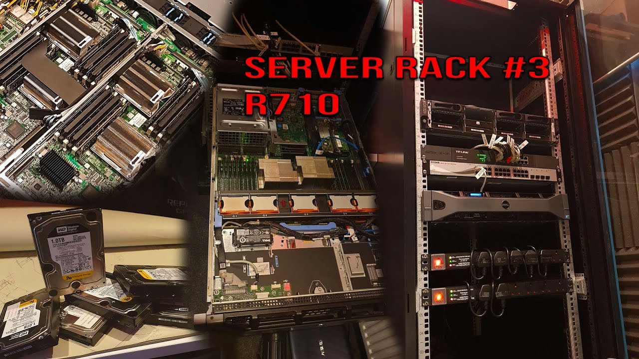 Server rack vlog: Dell R710 - YouTube