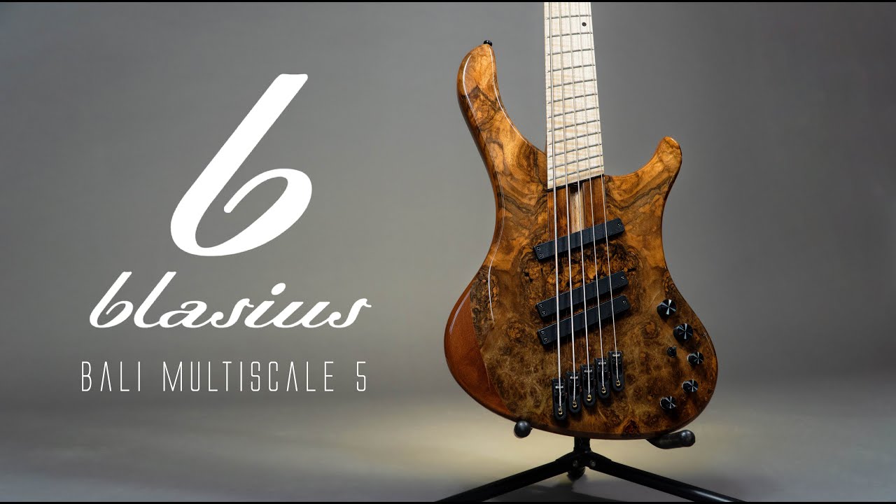 BASS of my life! Blasius Bali 5 multiscale METAL review - YouTube
