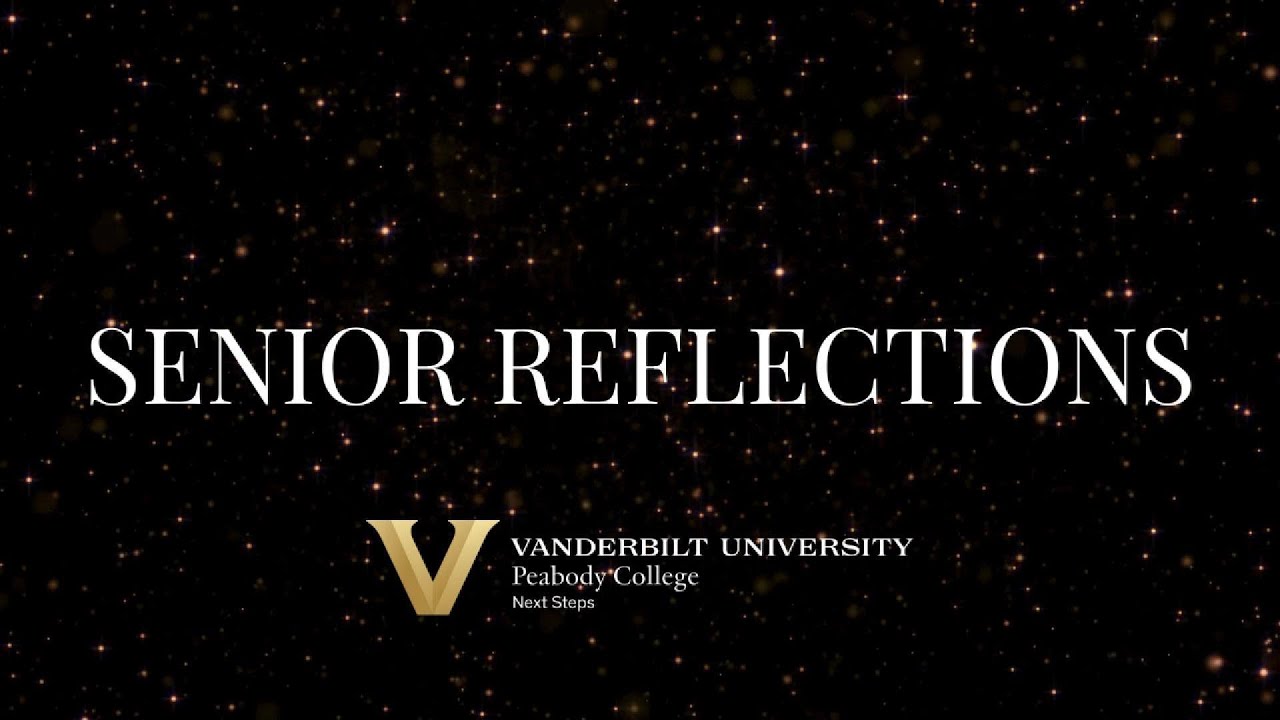 Senior Reflections - YouTube