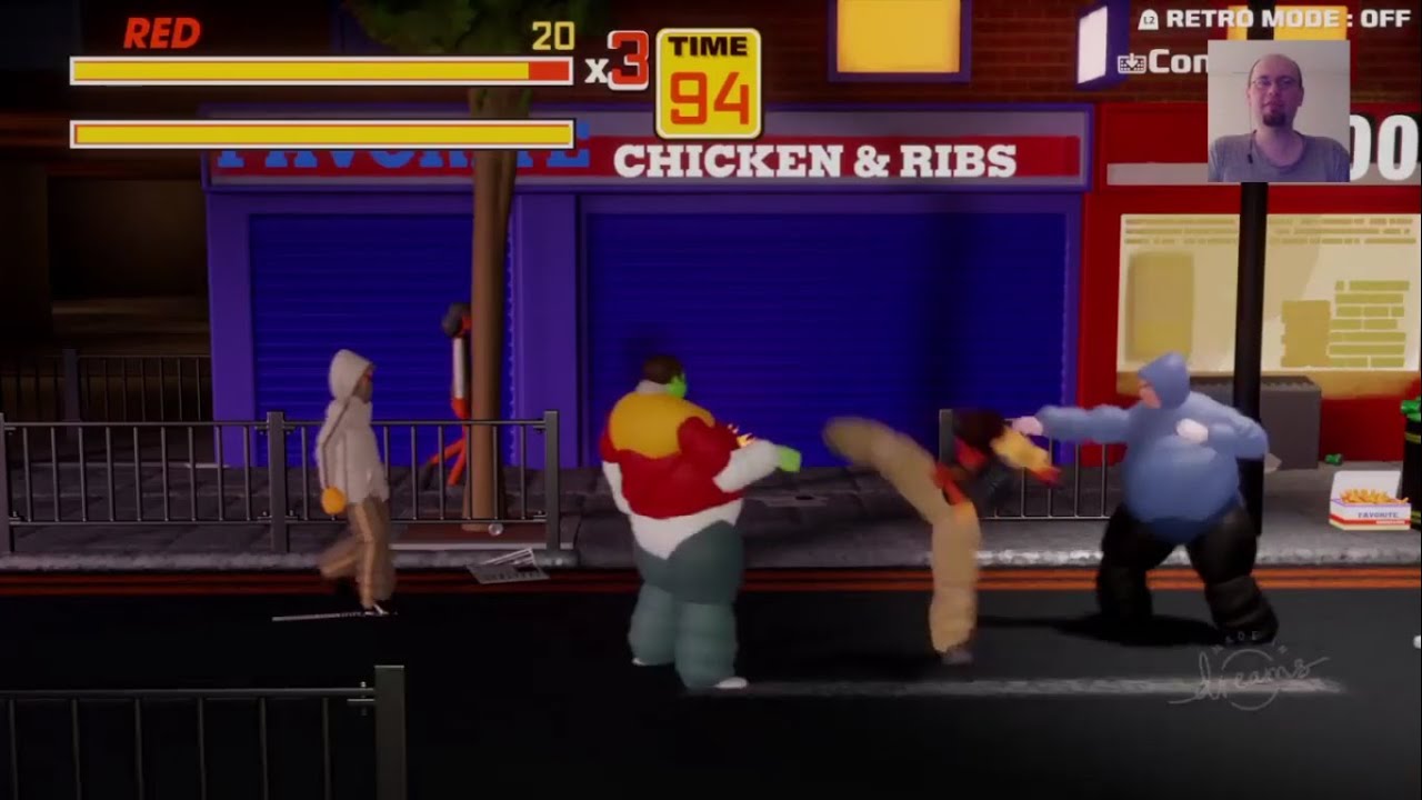 Really Well-Made Street Fighting Game! "Red" - Dreams PS4 - YouTube