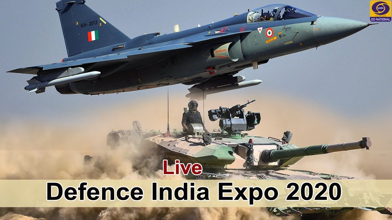 Defence India Expo 2020 - LIVE Demonstration from Defence Expo Site ...