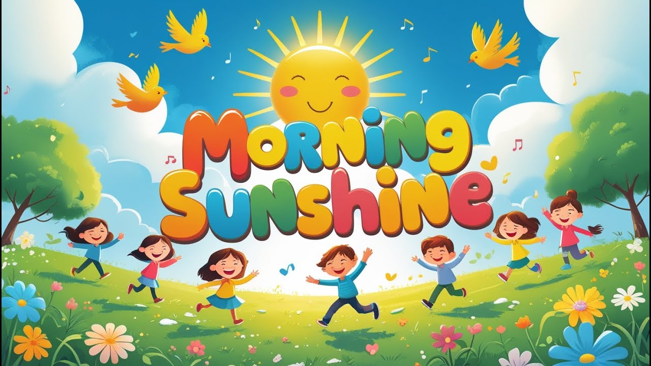 Morning Sunshine Song | Fun and Cheerful Kids' Music Video 🌞 - YouTube
