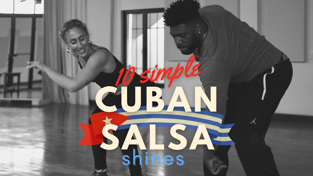 10 Simple Cuban Salsa Shines - YouTube