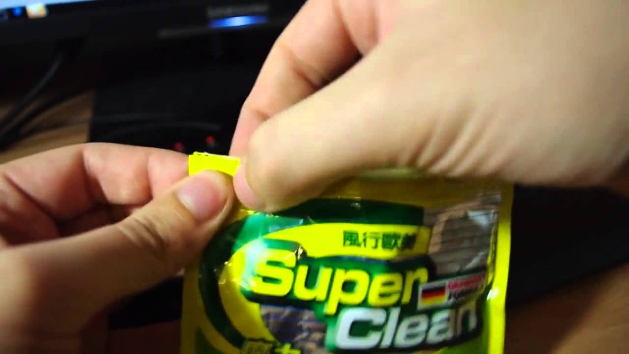 Cleaning Compound Super Clean Gel - YouTube