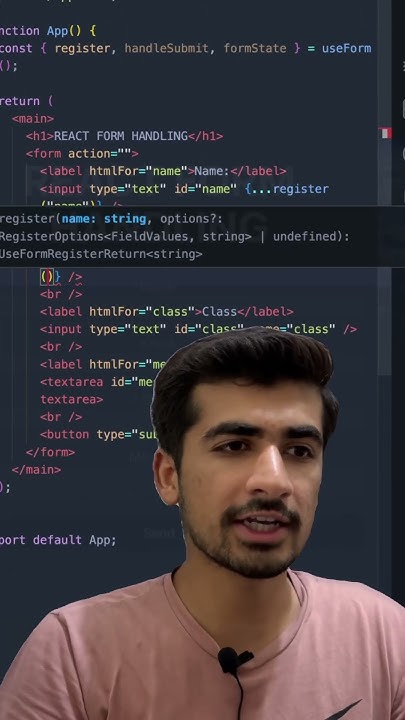 React Form Handling ππ― Reactjs Javascript Webdevelopment Youtube