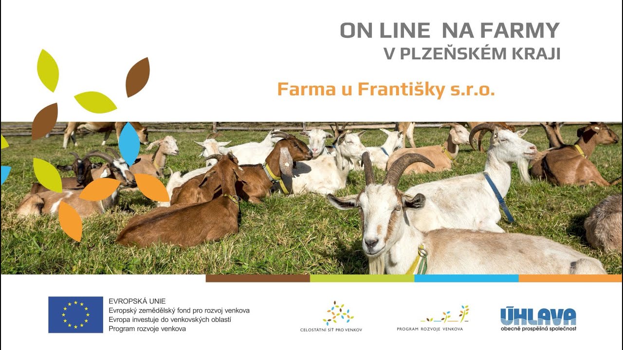 ON LINE NA FARMY v Plzeňském kraji – Farma u Františky s.r.o. - YouTube