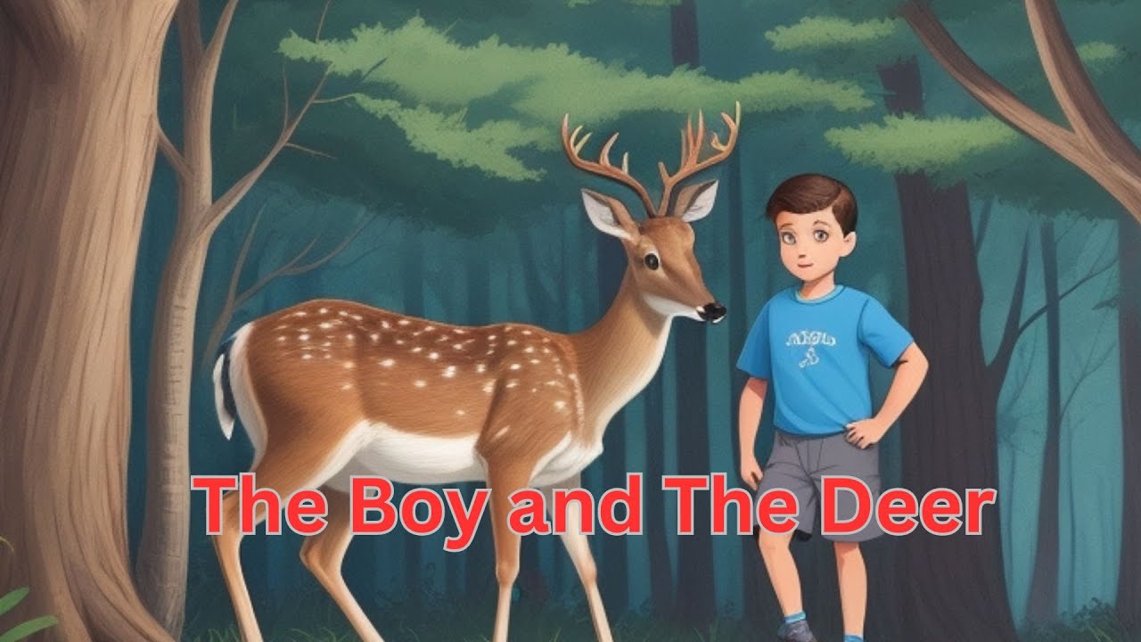 The Boy and The Deer| Stories for Kids in English | Bedtime Stories for ...