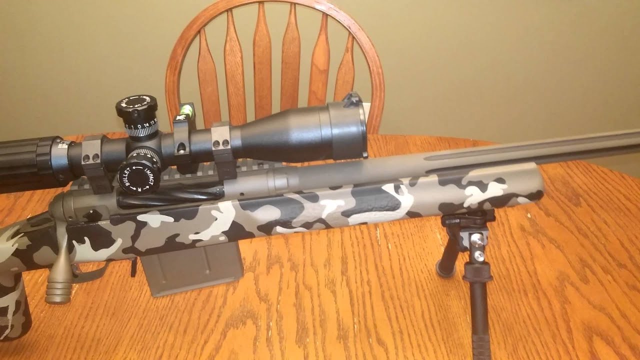 Custom Savage 110 FCPK 300 win mag - YouTube