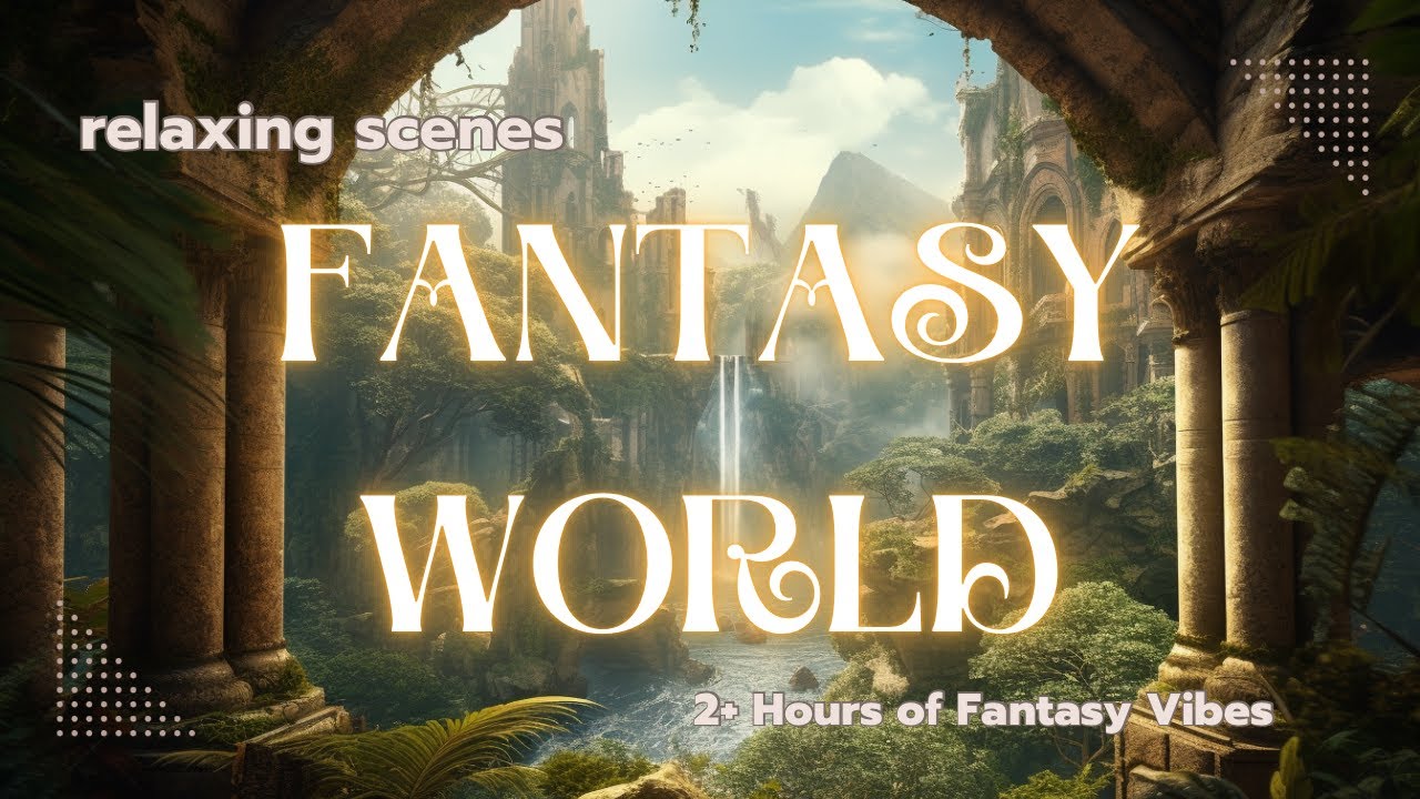 Fantasy World Background Scene- 2 Hours of Ethereal Music and a Window ...