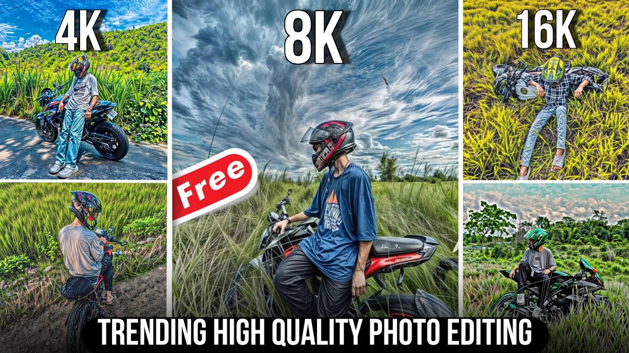 New Trending 8K Photo Editing 2024 || 4K 8K 16K Photo Editing || High ...