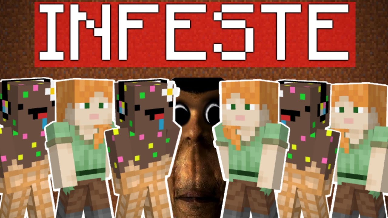 Ninjaxx et Nino ont infesté mon Minecraft.. - YouTube