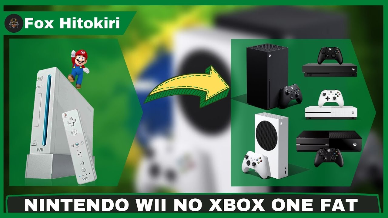 INCRÍVEL - Nintendo Wii no Xbox One FAT - YouTube