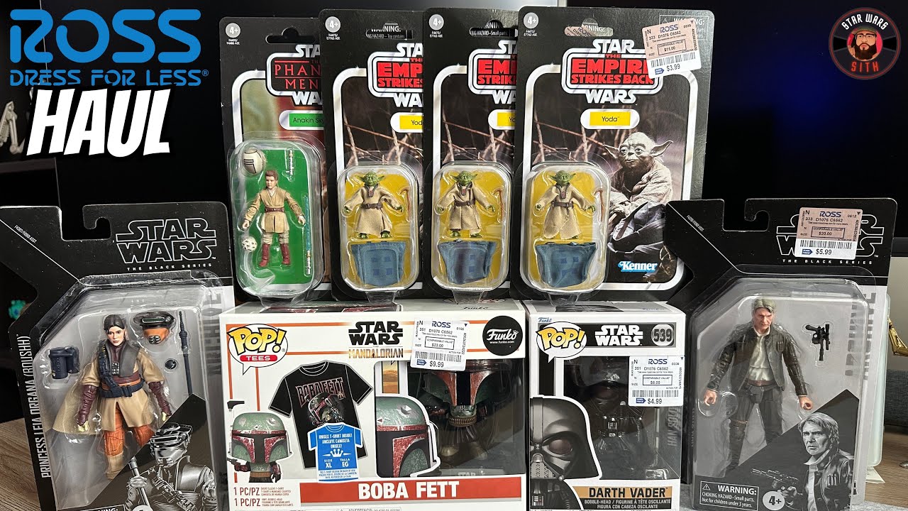 Amazing Star Wars Finds at Ross Stores Today! - YouTube