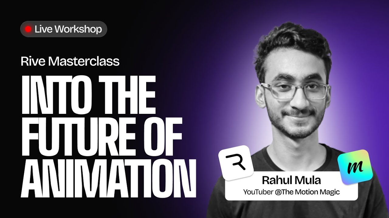 Learn Rive animation in 90 minutes! | EP 1 ft. @thamotionmagic - YouTube