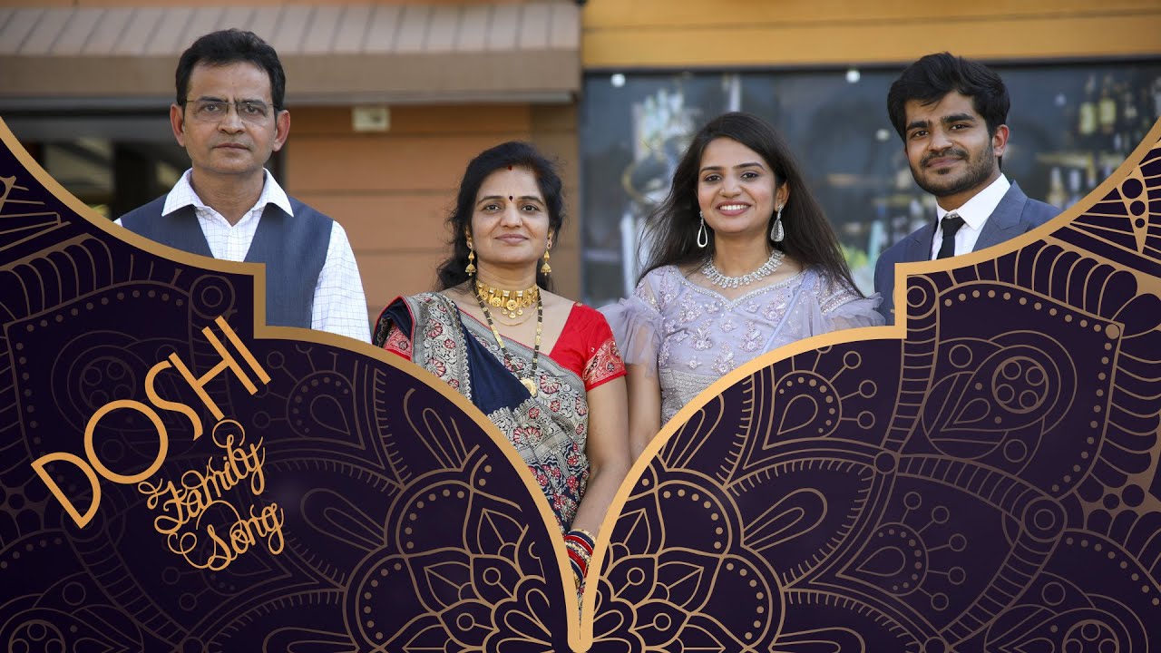 Wedding Family Song ||Doshi Family || Film BY : Milan Modeling Studio ...