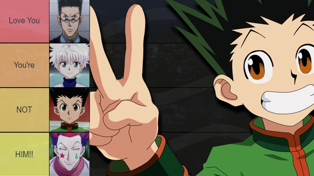 Anime Tier List: Hunter X Hunter Characters *LIVE* - YouTube